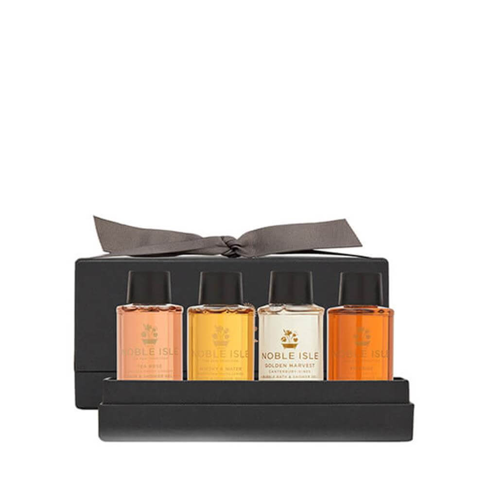 Noble Isle Fragrance Sampler Set 4x 30ml Gels | Jarrolds, Norwich