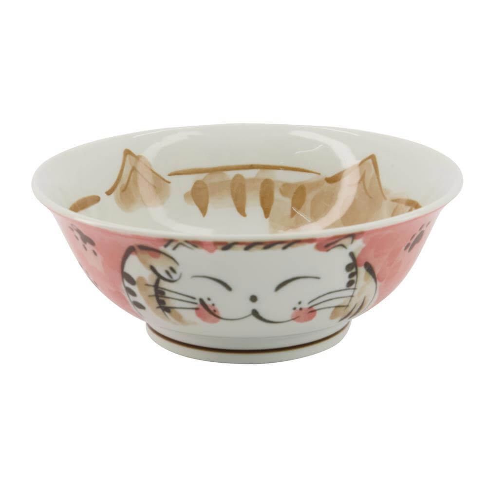 Tokyo Design Studio Kawaii Fuku Cat Neko Ramen Bowl | Jarrolds, Norwich