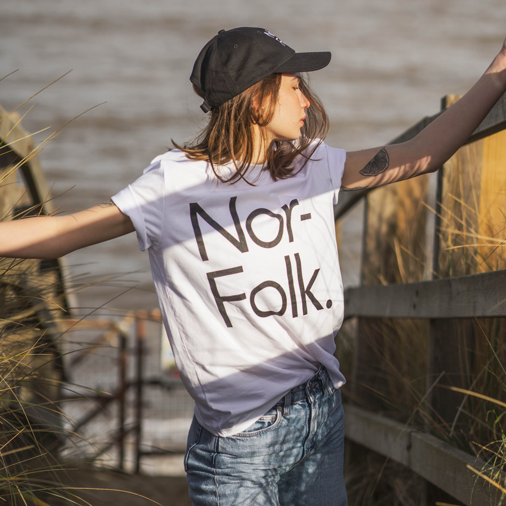 Nor-Folk. Unisex T-Shirt | Jarrolds, Norwich