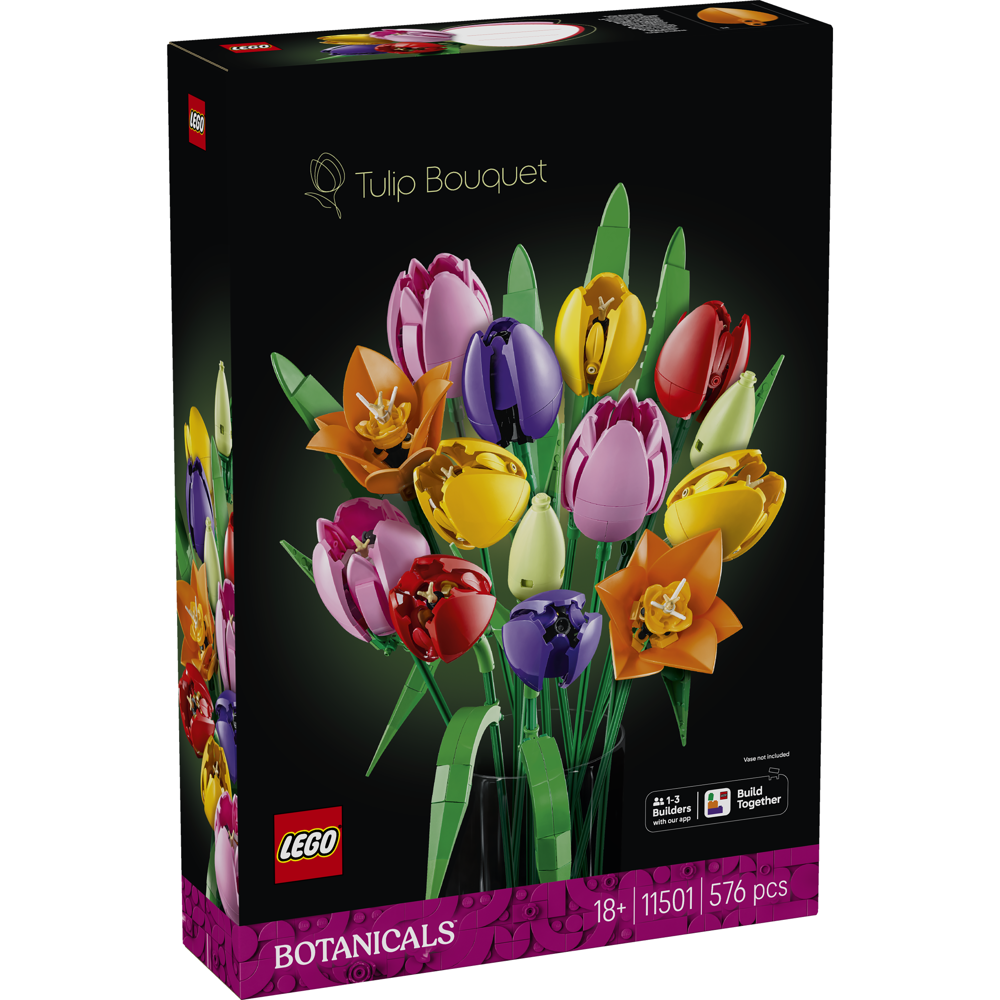 LEGO® Botanicals Tulip Bouquet Flower 11501 | Jarrolds, Norwich
