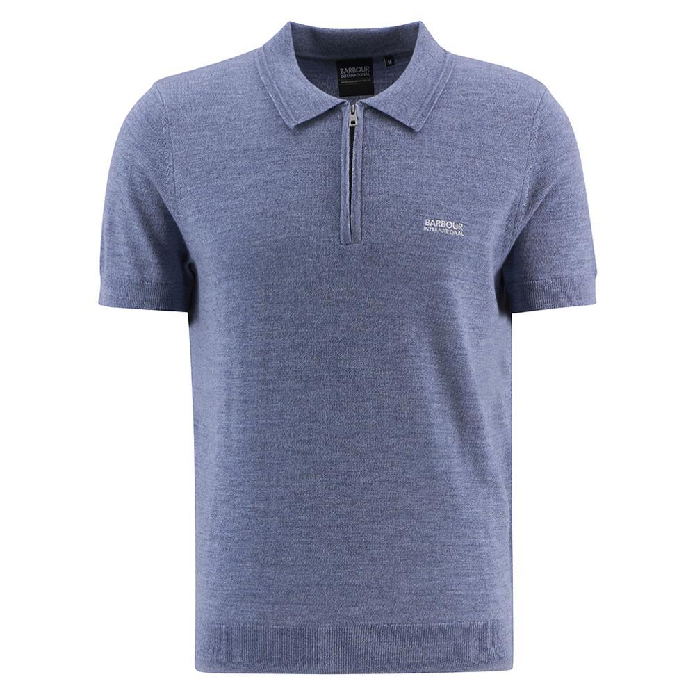 Barbour International Maverick Knitted Polo Shirt | Jarrolds, Norwich