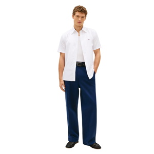 Tommy Hilfiger Regular Fit Linen Blend Short Sleeve Shirt | Jarrolds ...