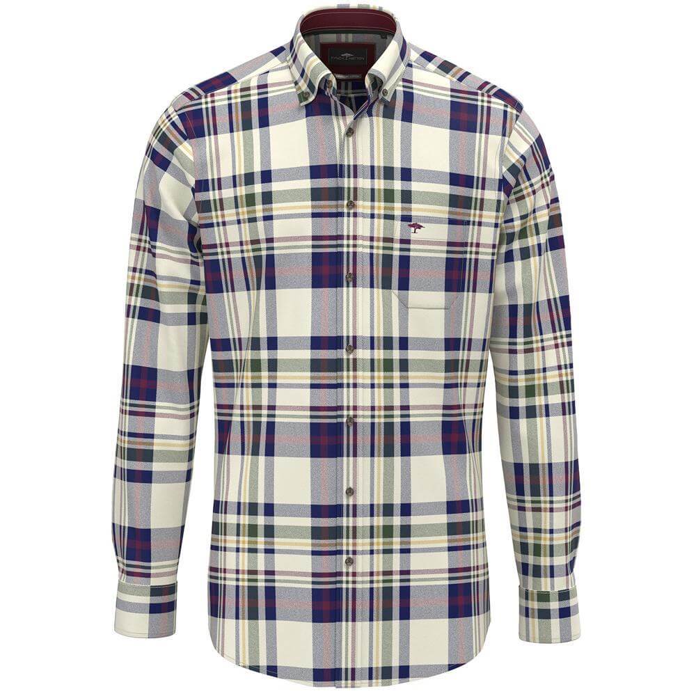 Fynch-Hatton Hatton Colourful Check Shirt | Jarrolds, Norwich