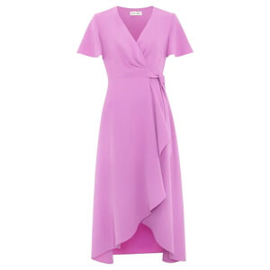 Phase Eight Julissa Lilac Wrap Dress | Jarrolds, Norwich