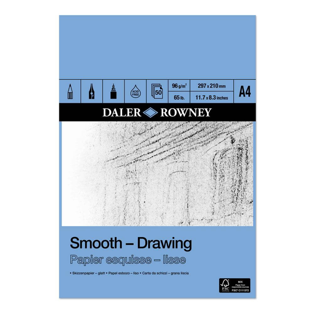 Daler Rowney A Series Drawing Pad A3, A4 and A5