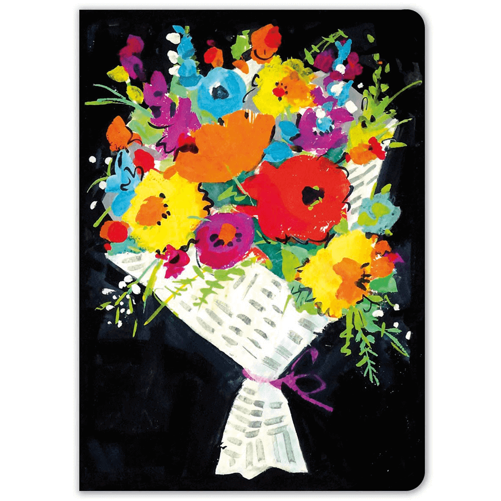 Museum and Galleries Hand Pick Flowers B7 Notebook