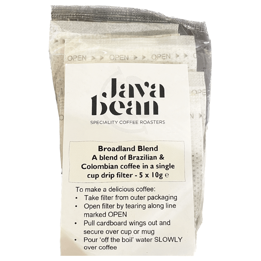 Java Bean Broadland Coffee Bags