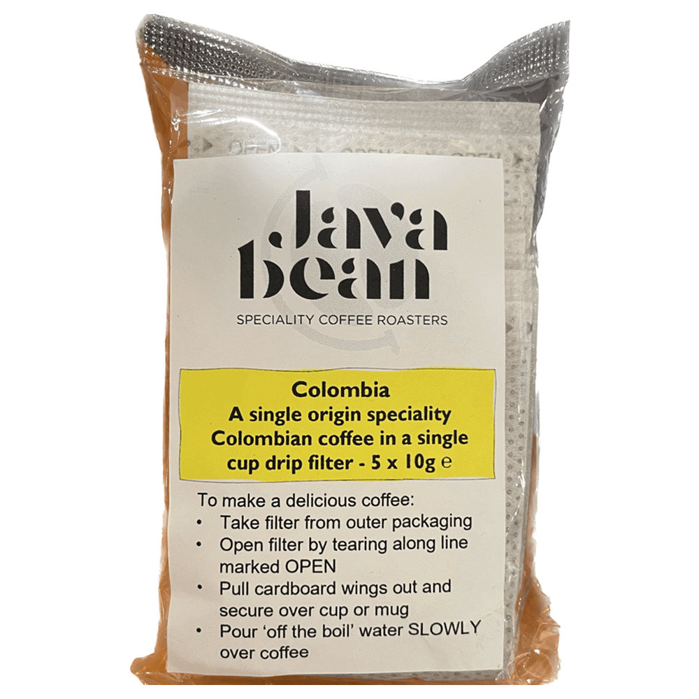 Java Bean Colombia Coffee Bags