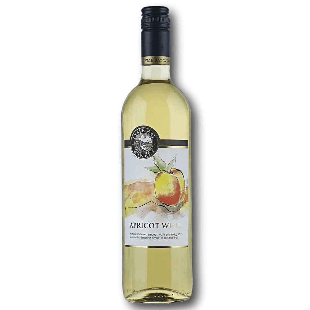 Lyme Bay Winery Apricot Wine 11% 75cl | Jarrolds, Norwich