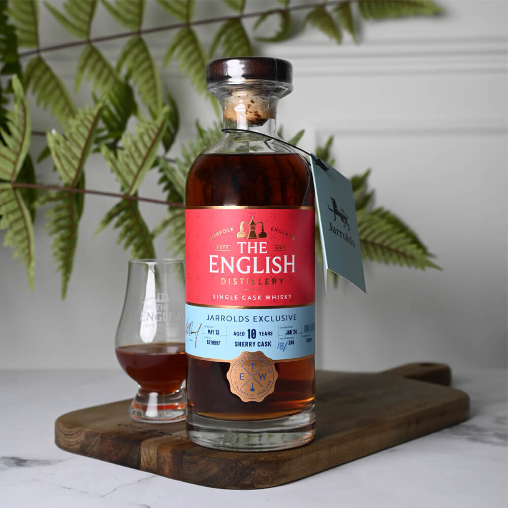 English Whisky Jarrolds Exclusive 10yr Sherry Cask Whisky | Jarrolds ...