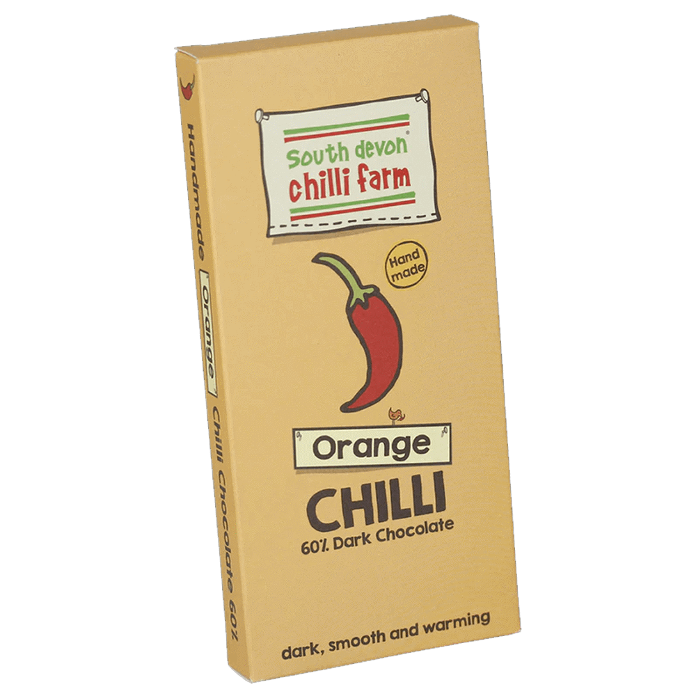 South Devon Chilli Farm Orange Chilli Chocolate 80g