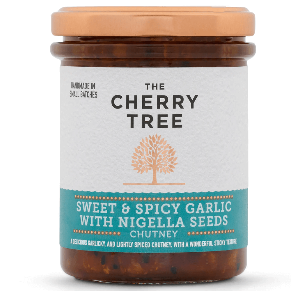 The Cherry Tree Sweet and Spicy Garlic with Nigella Seeds 210g