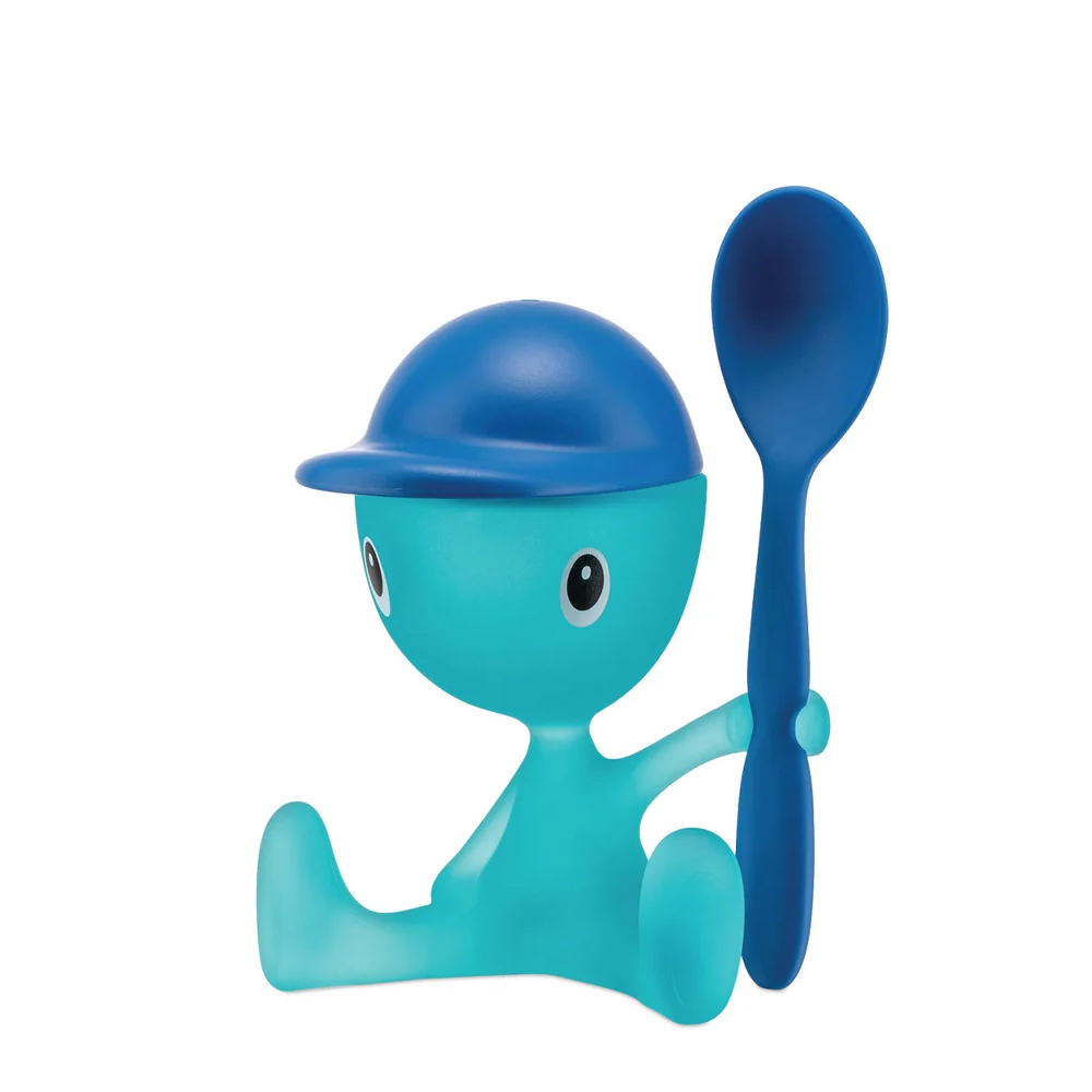 Alessi Cico Egg Cup Blue | Jarrolds, Norwich