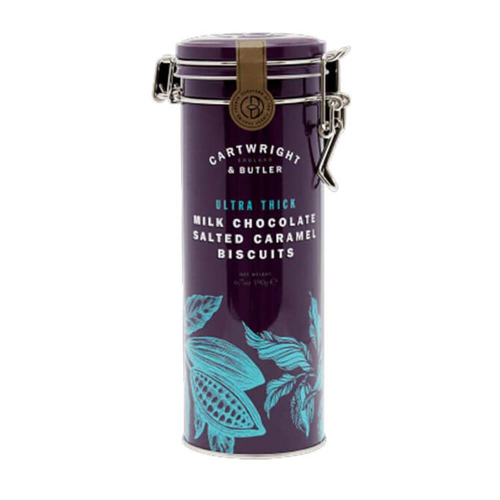 Cartwright & Butler Ultra Thick Milk Chocolate Salted Caramel Biscuits ...