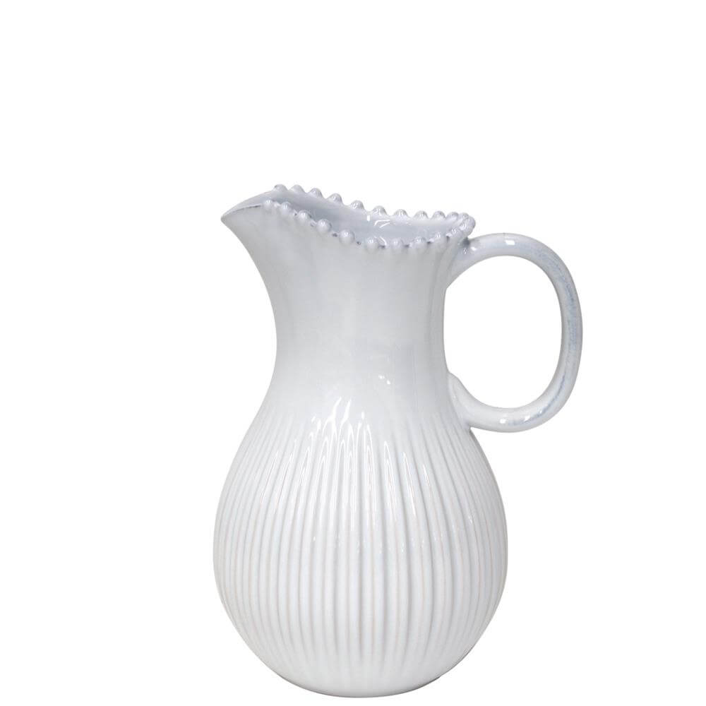 Costa Nova Pearl White Pitcher | Jarrolds, Norwich