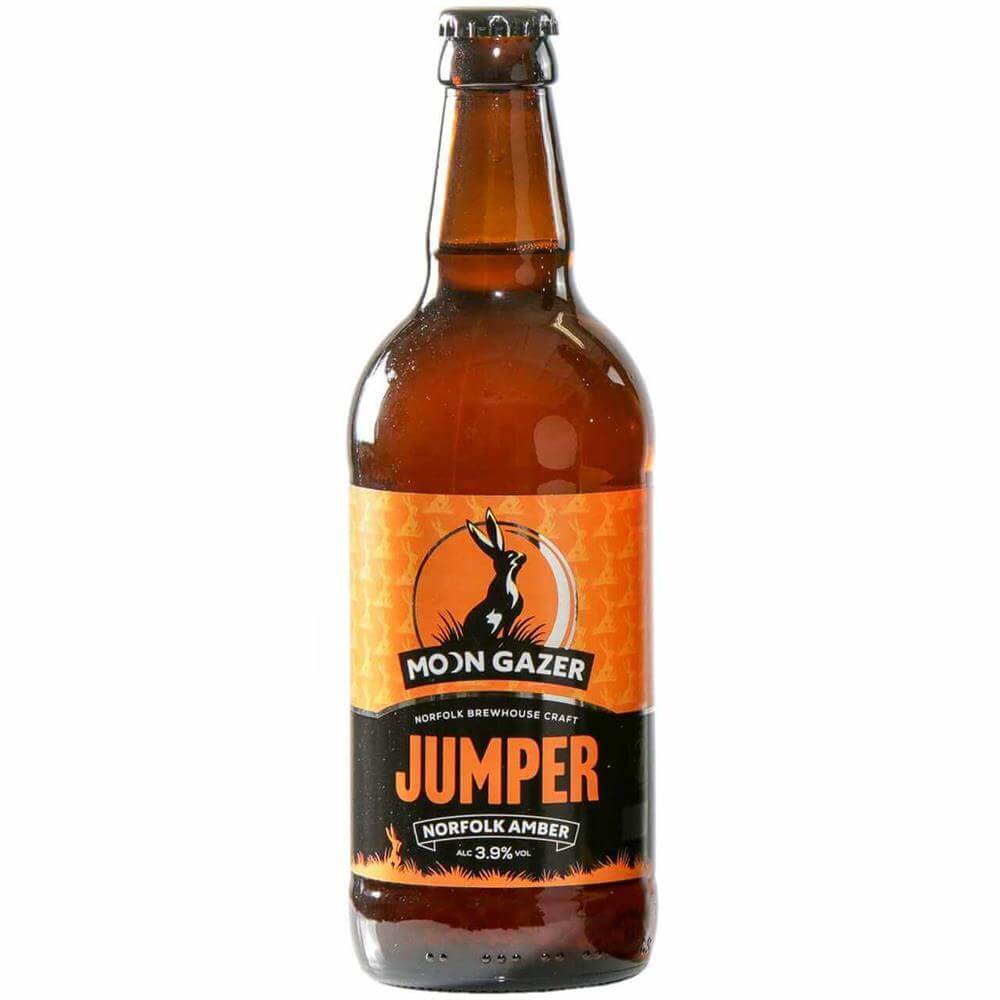 Moon Gazer Jumper Norfolk Amber Ale 500ml | Jarrolds, Norwich