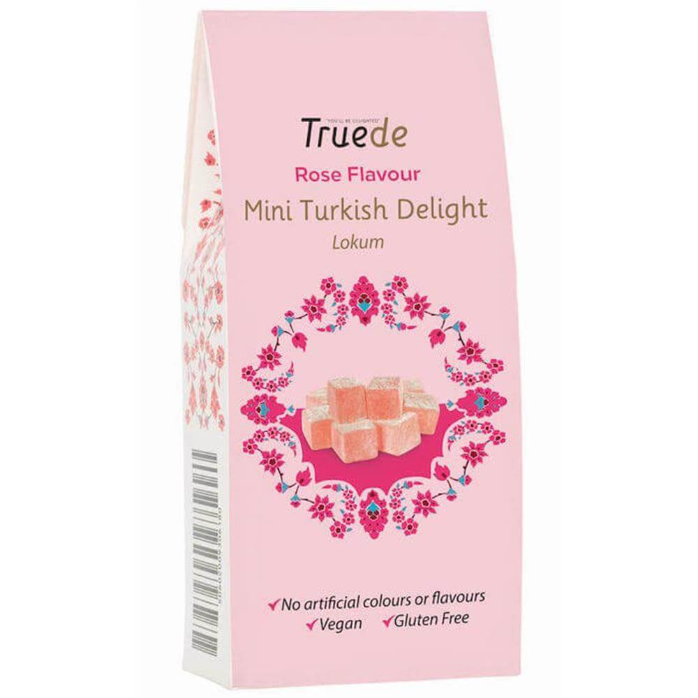 Truede Mini Turkish Delight Rose Flavour 150g | Jarrolds, Norwich