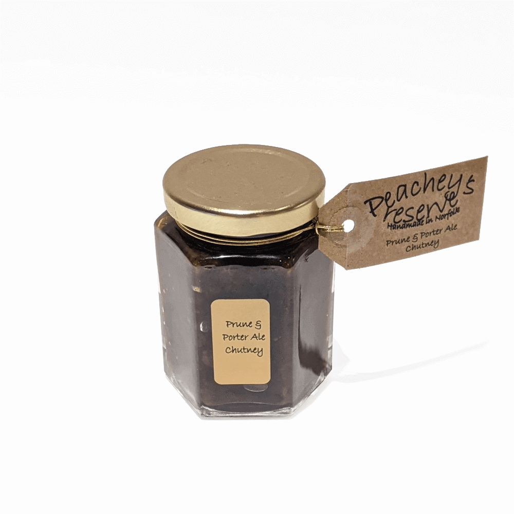 Peachey's Preserves Prune and Porter Ale Chutney | Jarrolds, Norwich