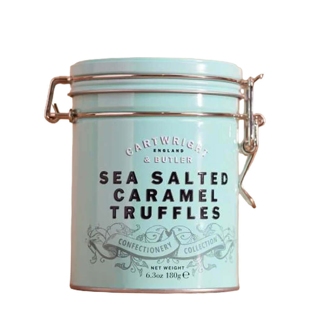 Cartwright & Butler Sea Salted Caramel Truffles In Tin 180g | Jarrolds ...