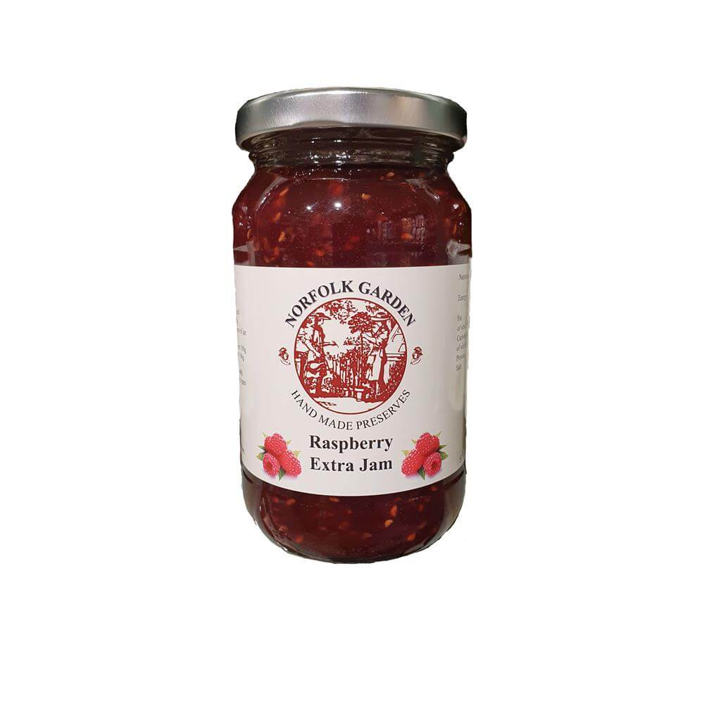 Norfolk Garden - Raspberry Extra Jam 454G | Jarrolds, Norwich