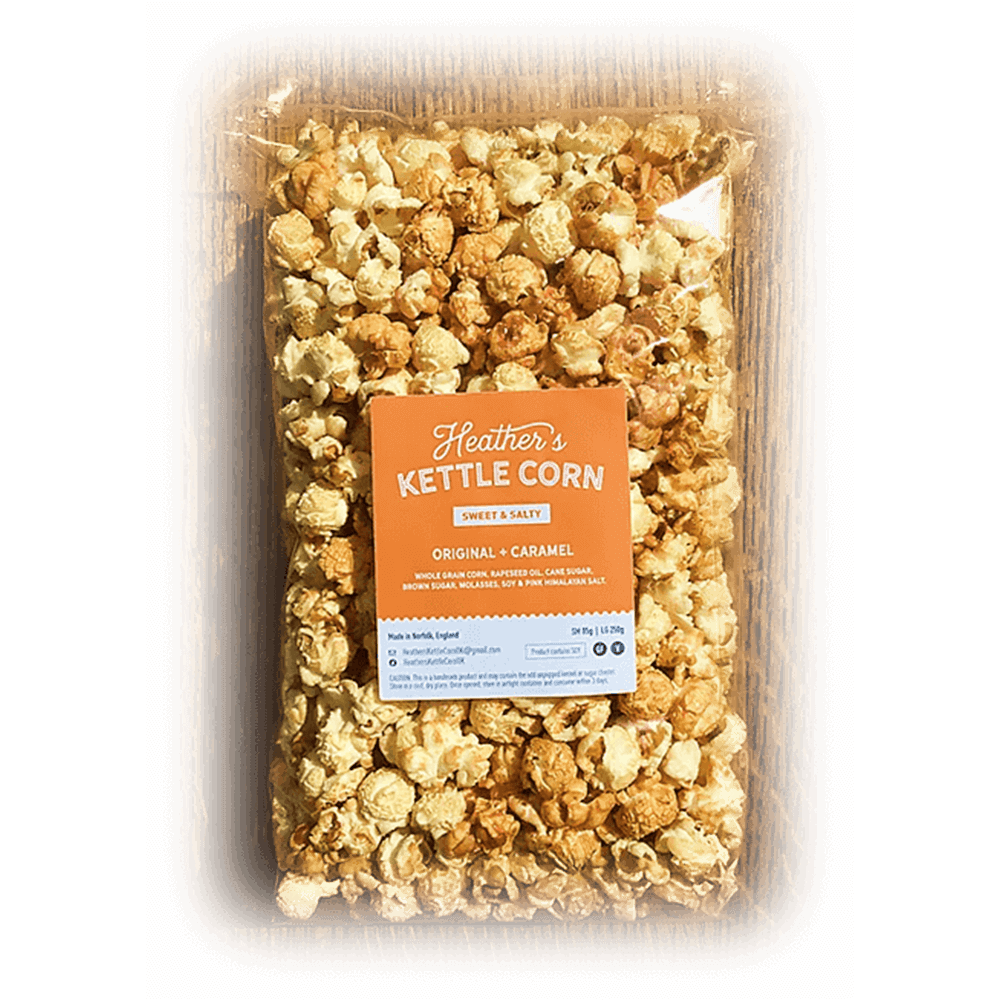 Heather's Kettle Corn Sweet & Salty Original + Caramel Popcorn Mix ...