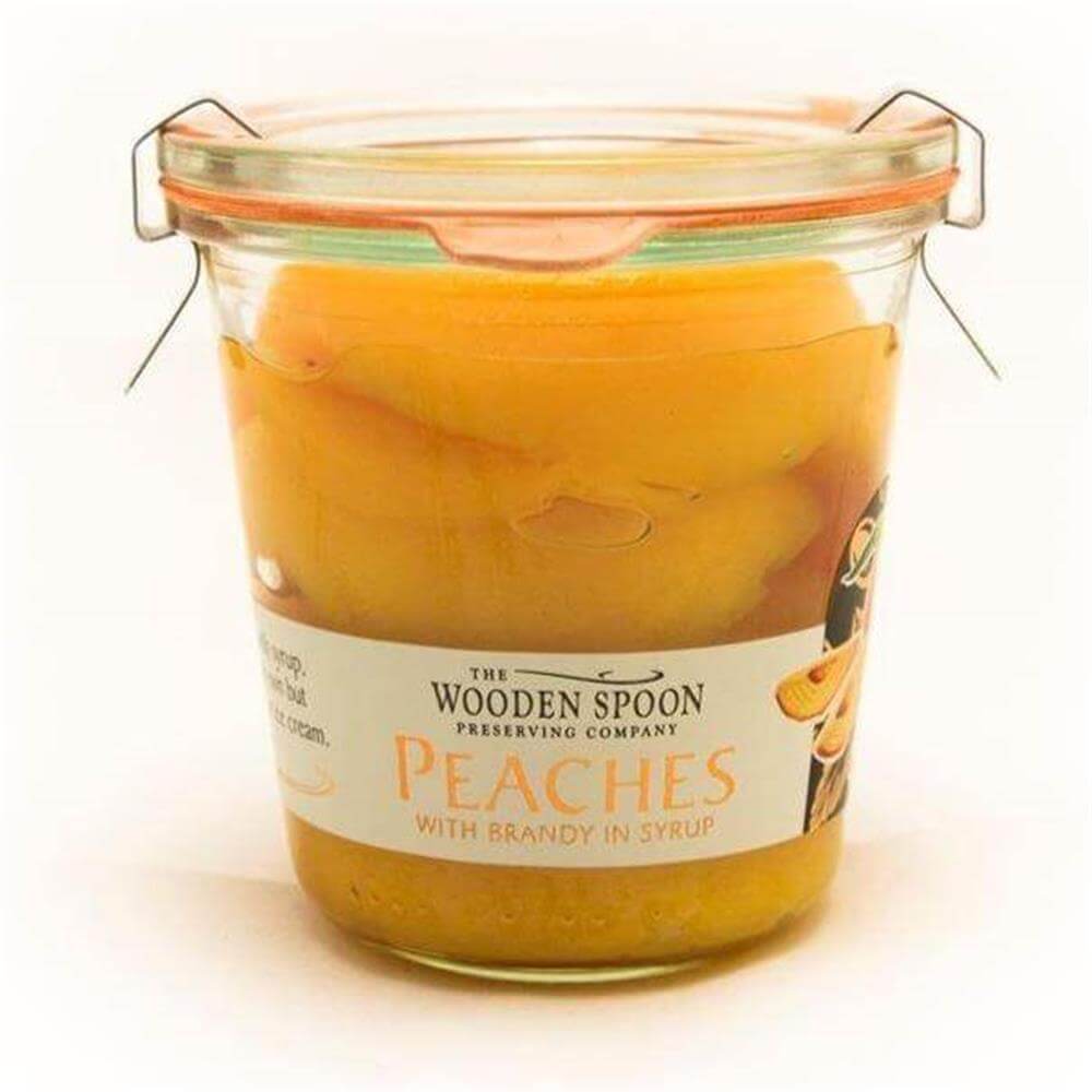 The Wooden Spoon Preserved Peaches With Brandy in Syrup 300g | Jarrolds ...