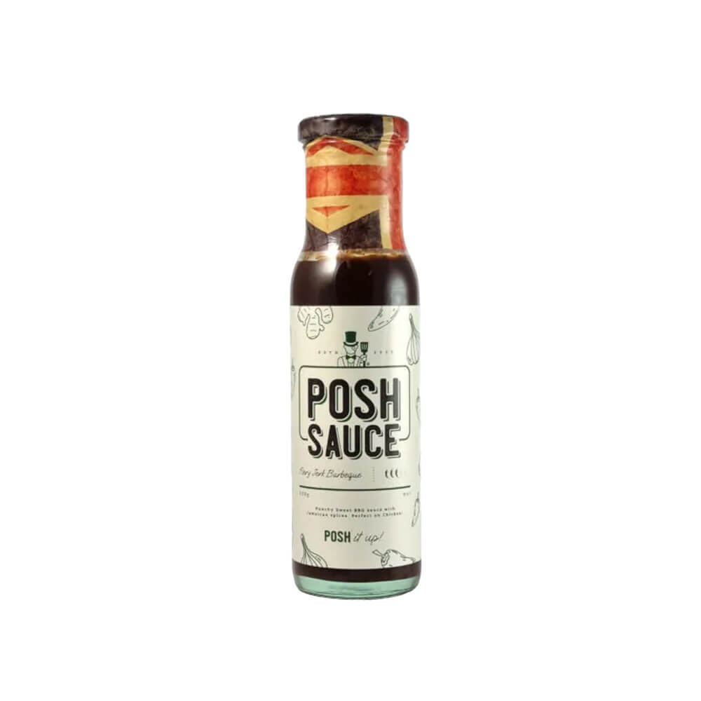 Posh Sauce Fiery Jerk Bbq Sauce 250g | Jarrolds, Norwich
