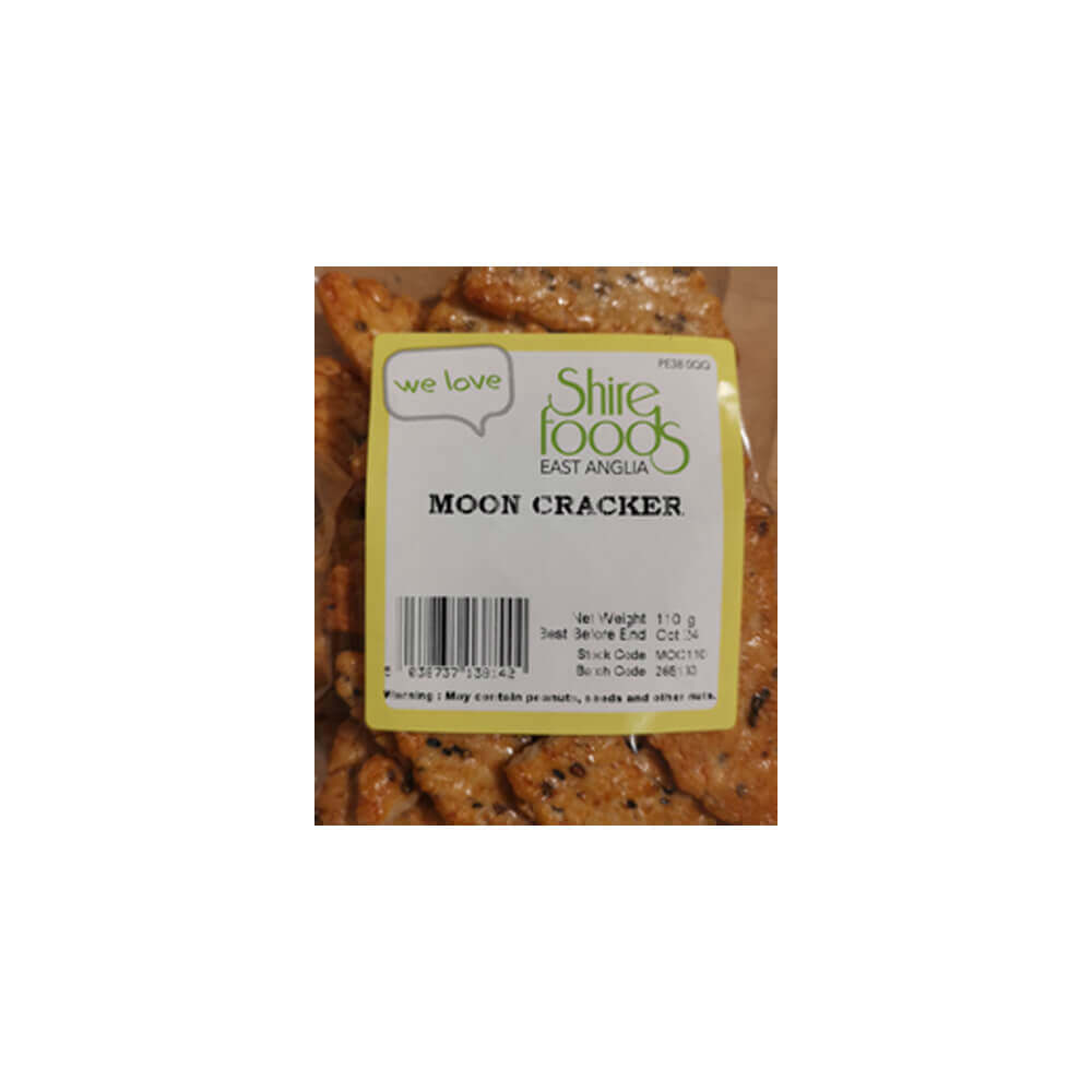 Shire Moon Crackers 110g | Jarrolds, Norwich