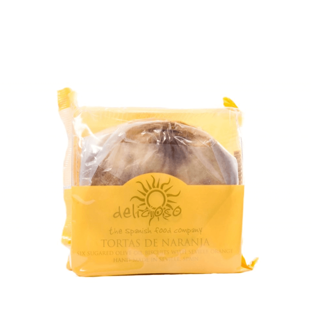 Delicioso Tortas De Naranja Orange Olive Oil Biscuits 180g | Jarrolds ...