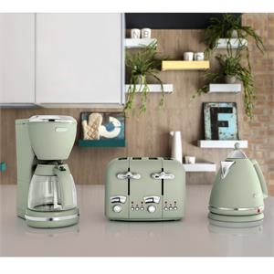 DeLonghi Argento Flora Green Kettle | Jarrolds, Norwich
