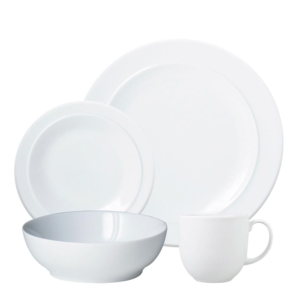 Denby White by Denby 16 Piece Tableware Set | Jarrolds, Norwich