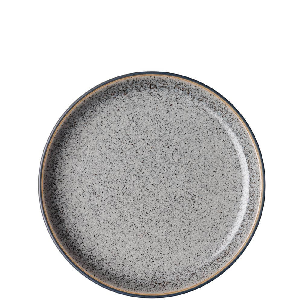 Denby Studio Grey Medium Coupe Plate | Jarrolds, Norwich