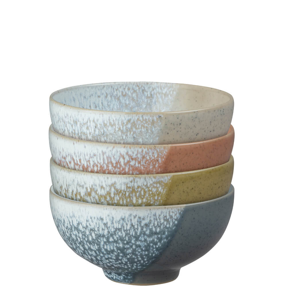 Denby Kiln Accents Set of 4 Rice Bowls | Jarrolds, Norwich
