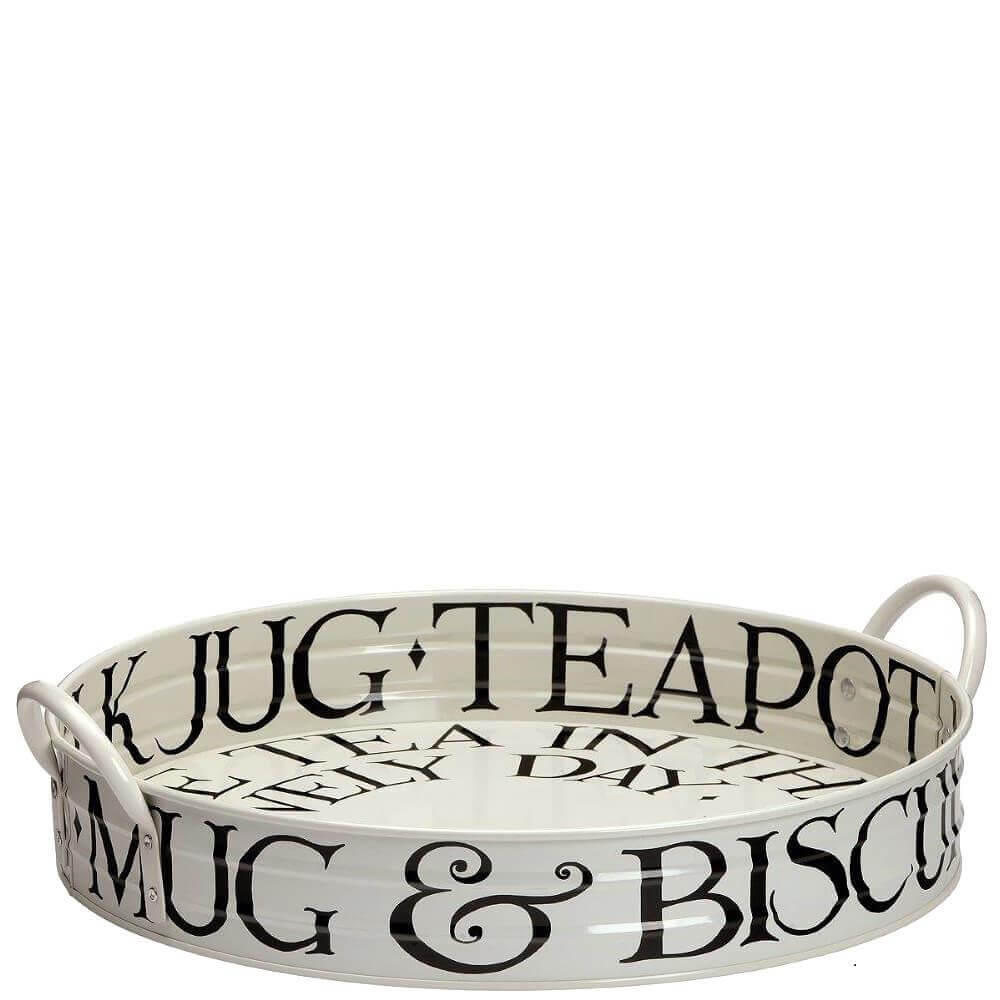 Emma Bridgewater Black Toast Large Handled Tin Tray | Jarrolds, Norwich