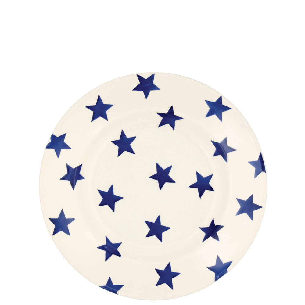 Emma Bridgewater Blue Star 8.5 Inch Plate | Jarrolds, Norwich