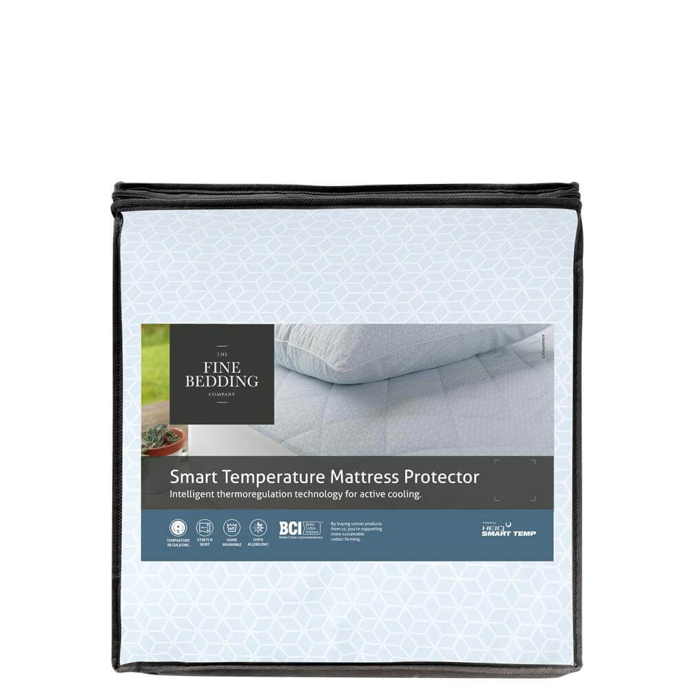 The Fine Bedding Company Smart Temperature Mattress Protector ...