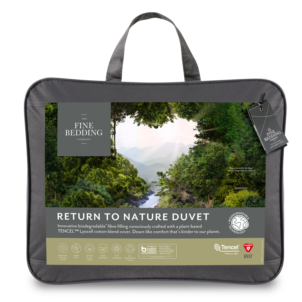 The Fine Bedding Company Return to Nature Duvet 4.5 Tog | Jarrolds, Norwich