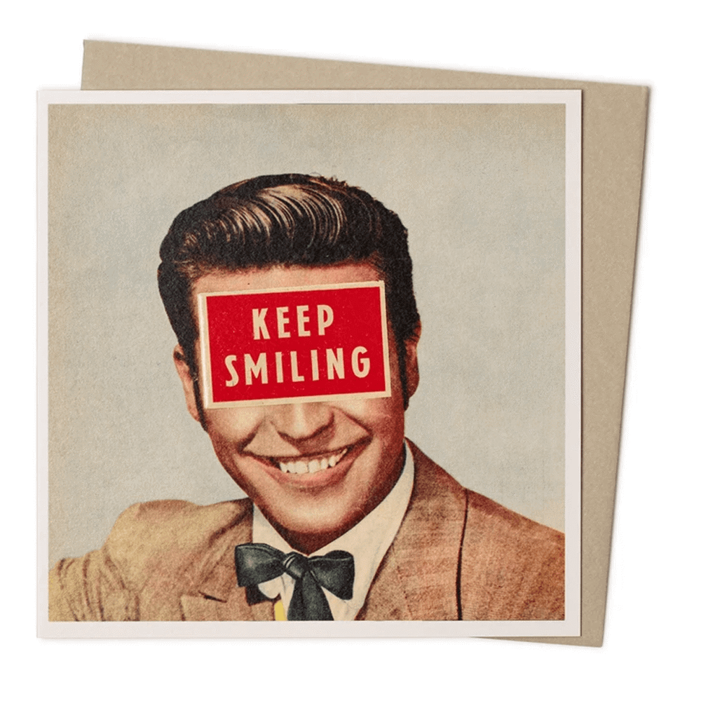UStudio Keep Smiling Card | Jarrolds, Norwich
