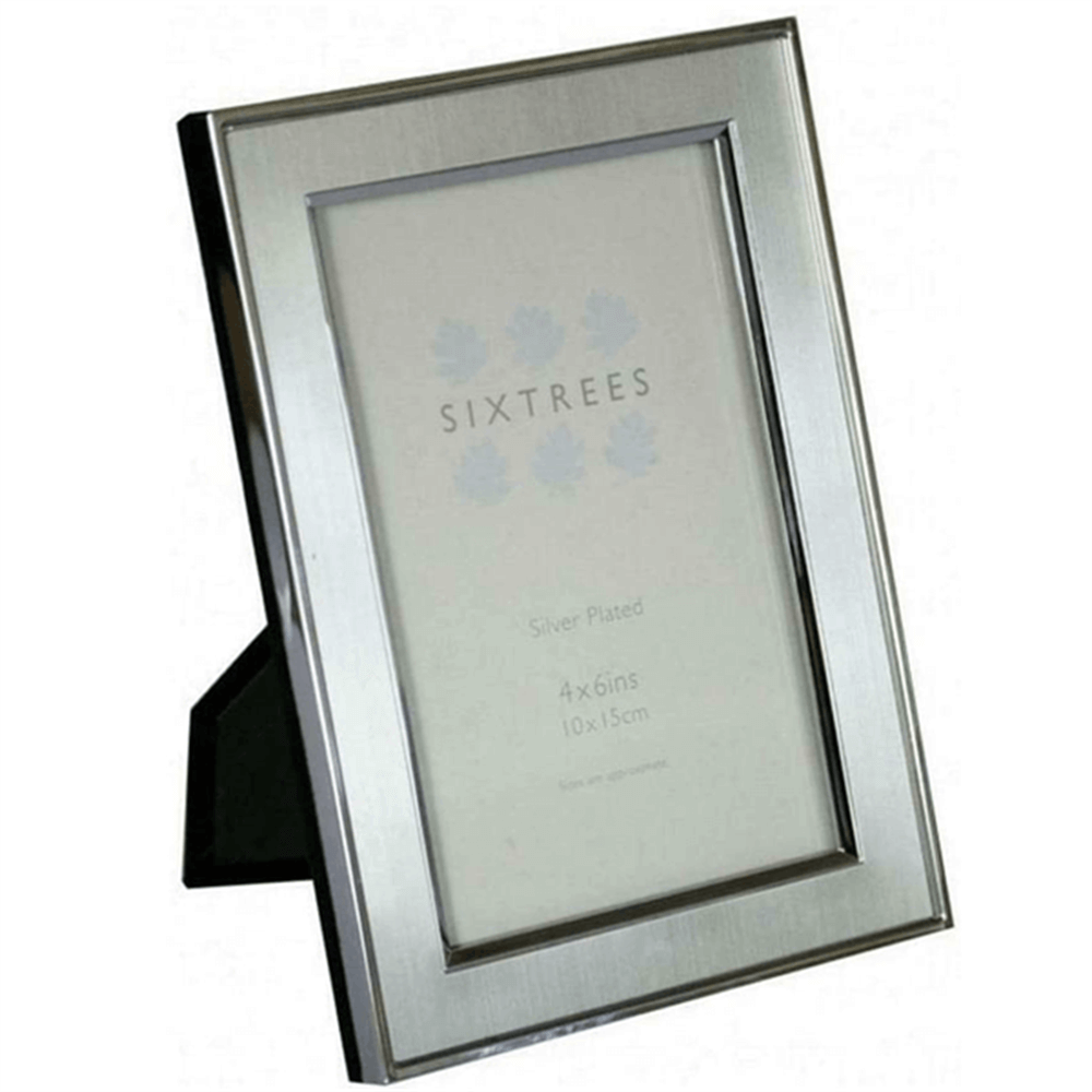 Sixtrees 6x8 Pewter Silver Plated Photo Frame | Jarrolds, Norwich