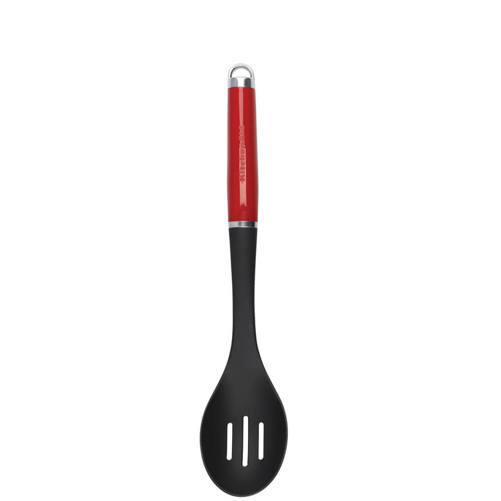 KitchenAid Empire Red Nylon Slotted Spoon | Jarrolds, Norwich