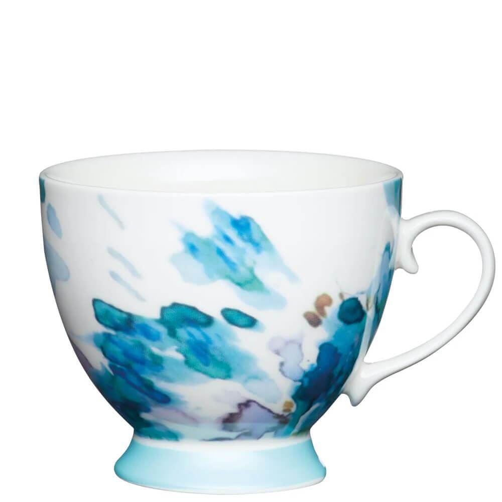 KitchenCraft Bone China Floral Footed Mug | Jarrolds, Norwich