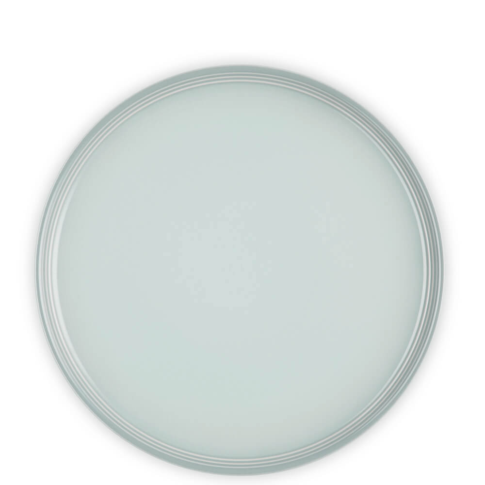Le Creuset Sea Salt Stoneware Coupe Dinner Plate 27cm | Jarrolds, Norwich