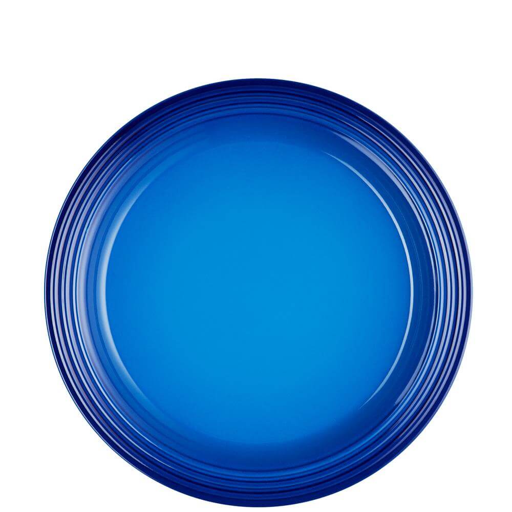 Le Creuset Azure Stoneware Dinner Plate 27cm | Jarrolds, Norwich