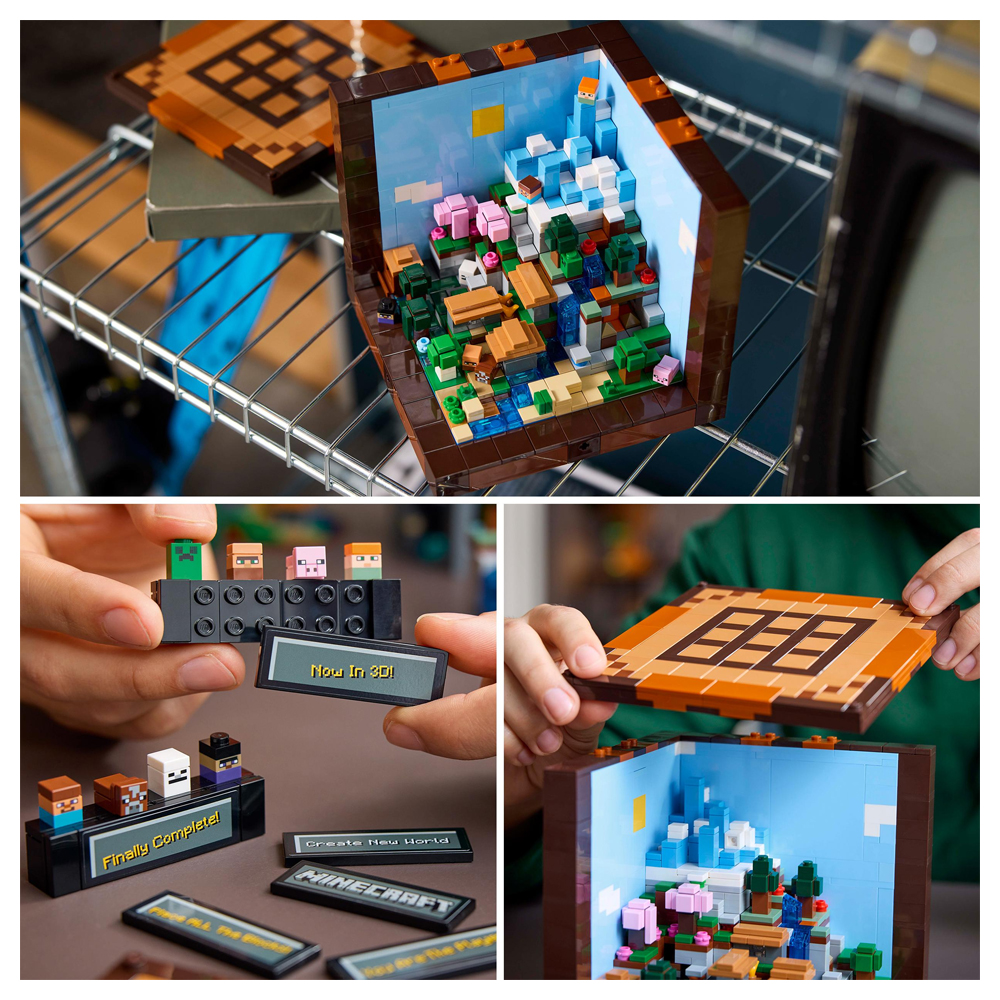 Crafting Table LEGO Minecraft 21265 The Crafting Bench Rumoured For