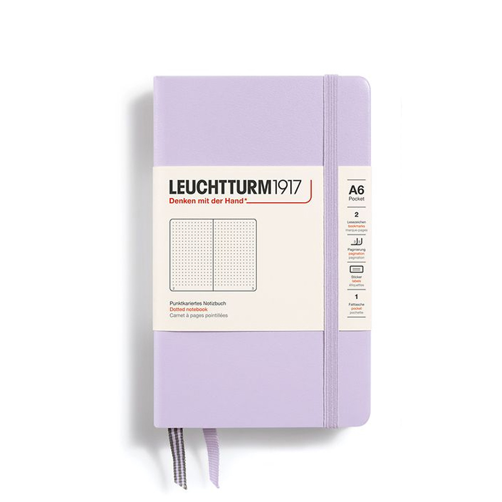 Leuchtturm Hardcover A6 Pocket 187 Numbered Page Notebook | Jarrolds ...