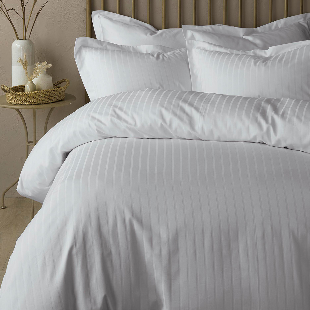 Luxe & Wilde Arla White Duvet Cover Set | Jarrolds, Norwich
