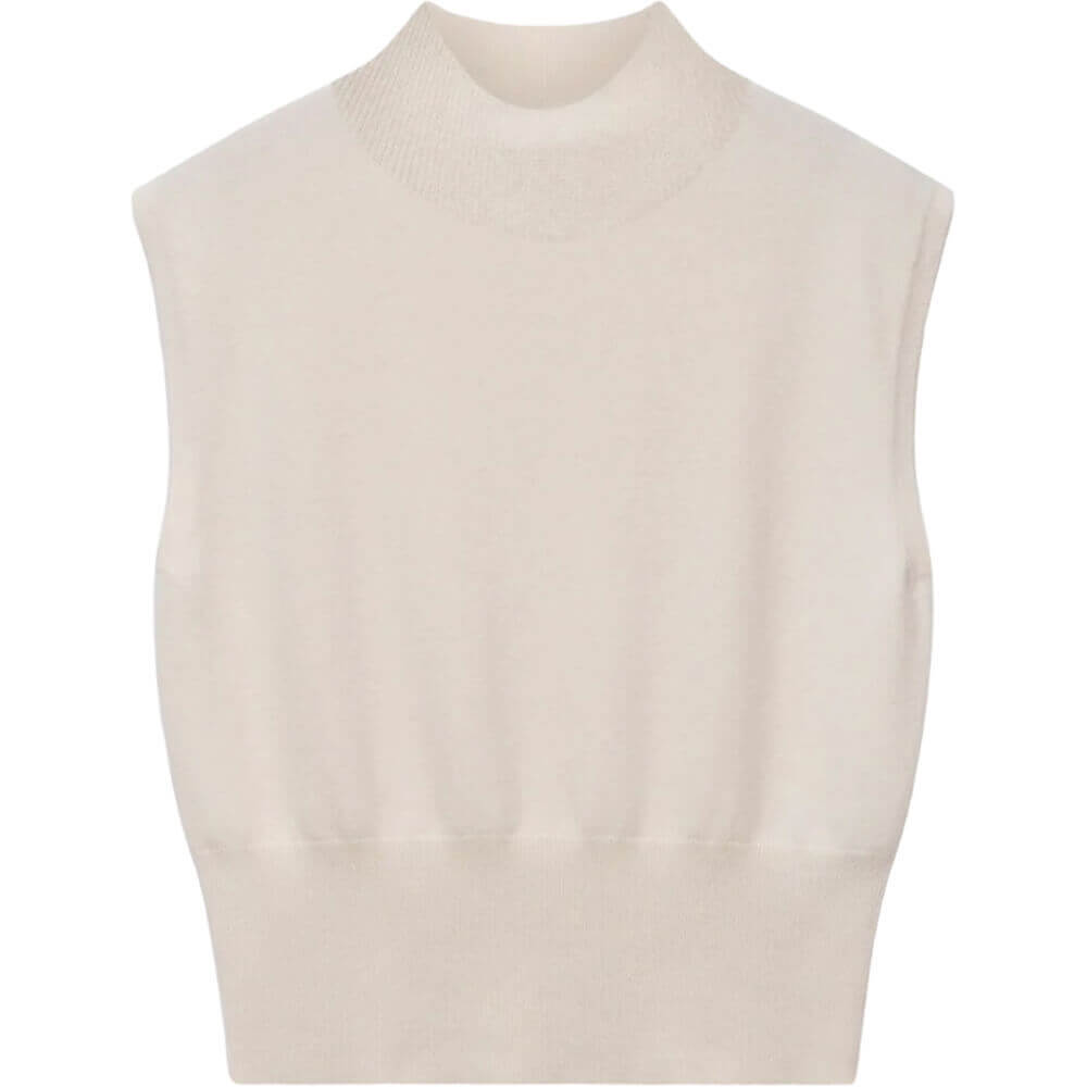 Mint Velvet Cream Wool Blend Knit Top | Jarrolds, Norwich