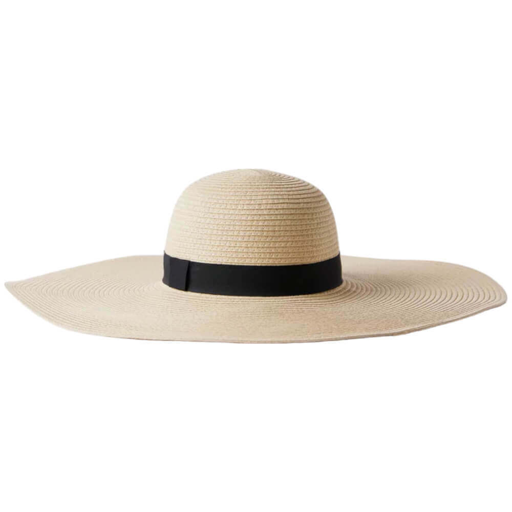 Mint Velvet Neutral Wide Brim Floppy Hat | Jarrolds, Norwich