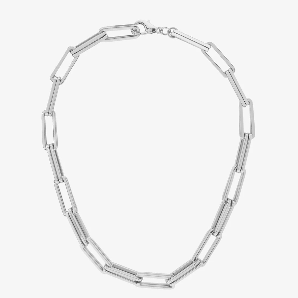 Mint Velvet Silver Tone Square Necklace | Jarrolds, Norwich