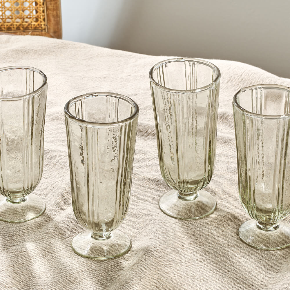 Nkuku Sigiri Tall Wine Glass Clear